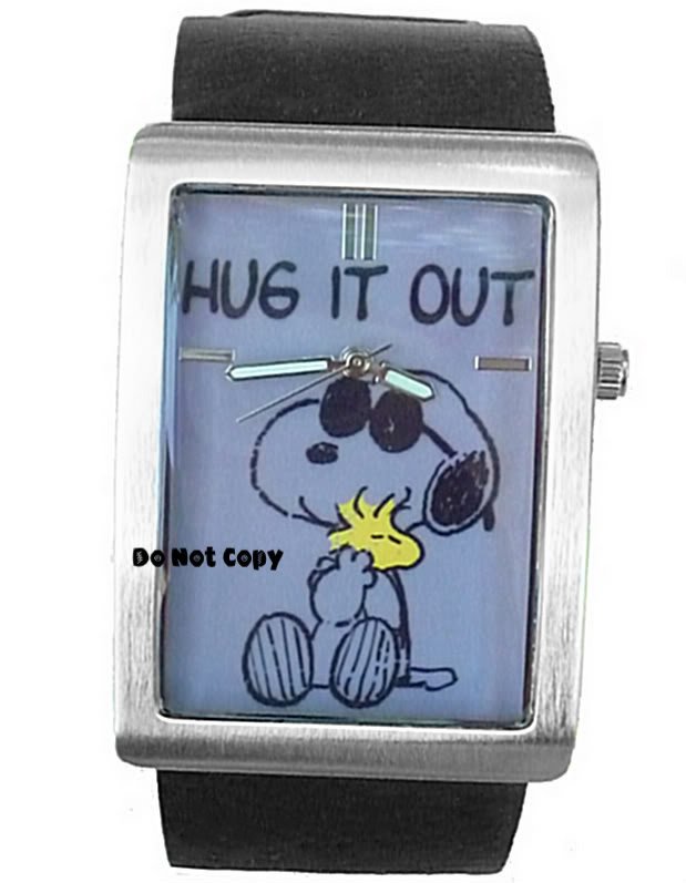 NEW Men's Armitron Snoopy & Woodstock Peanuts Large Watch