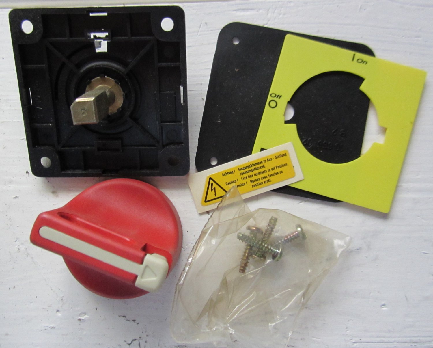 Telemecanique KCF2PZ Operator Handle for Disconnect Switch KCF-2PZ ON ...