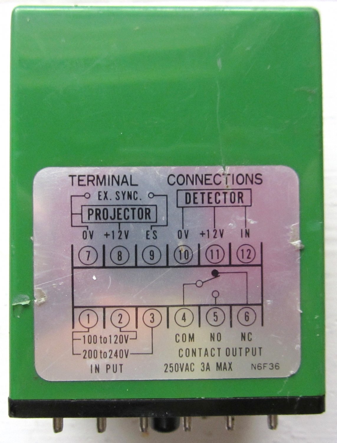 MATSUSHITA ELECTRIC SUNX LTD PS-930 Controller Relay Projector Detector ...