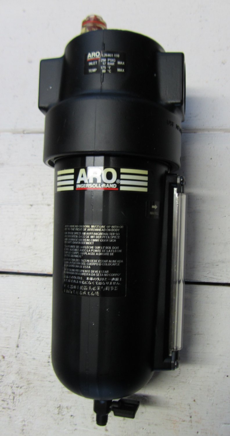 Aro L26461-110 Pneumatic Air Filter 175 PSI 80 Deg C L26461110