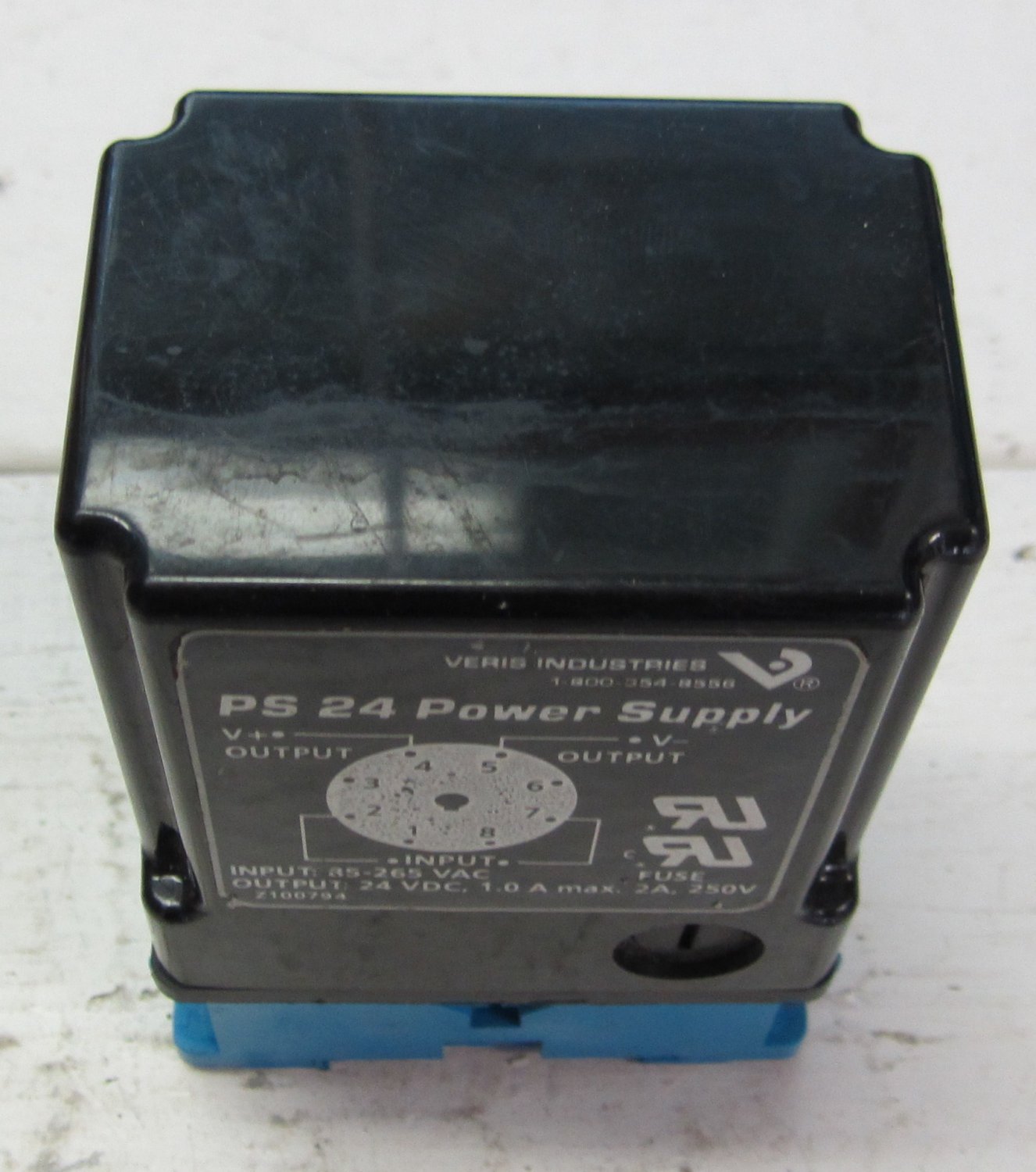 Veris Industries PS 24 Power Supply 24 VDC 1 Amp Output 85 - 265 VAC Input