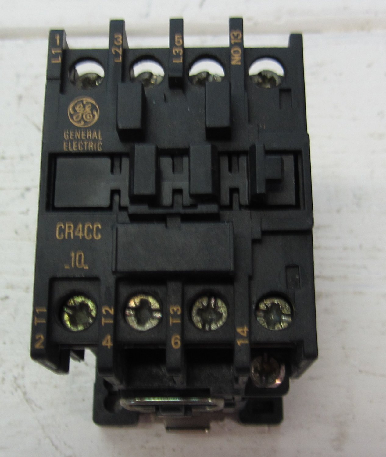 General Electric CR4CC-10 CR4CC Motor Starter Contactor 120 Volt Coil ...