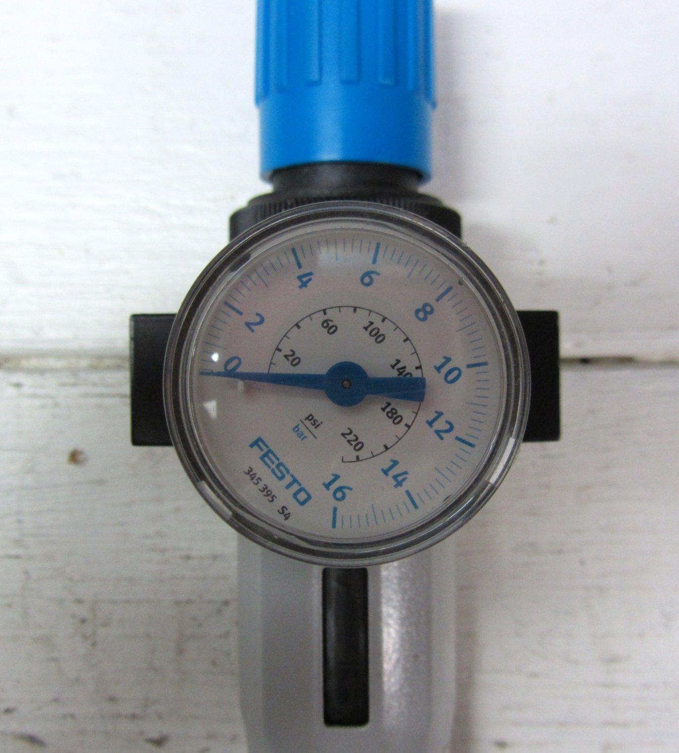 Festo Pneumatic LFR-D-MINI Pneumatic Pressure Regulator and Filter Bowl ...