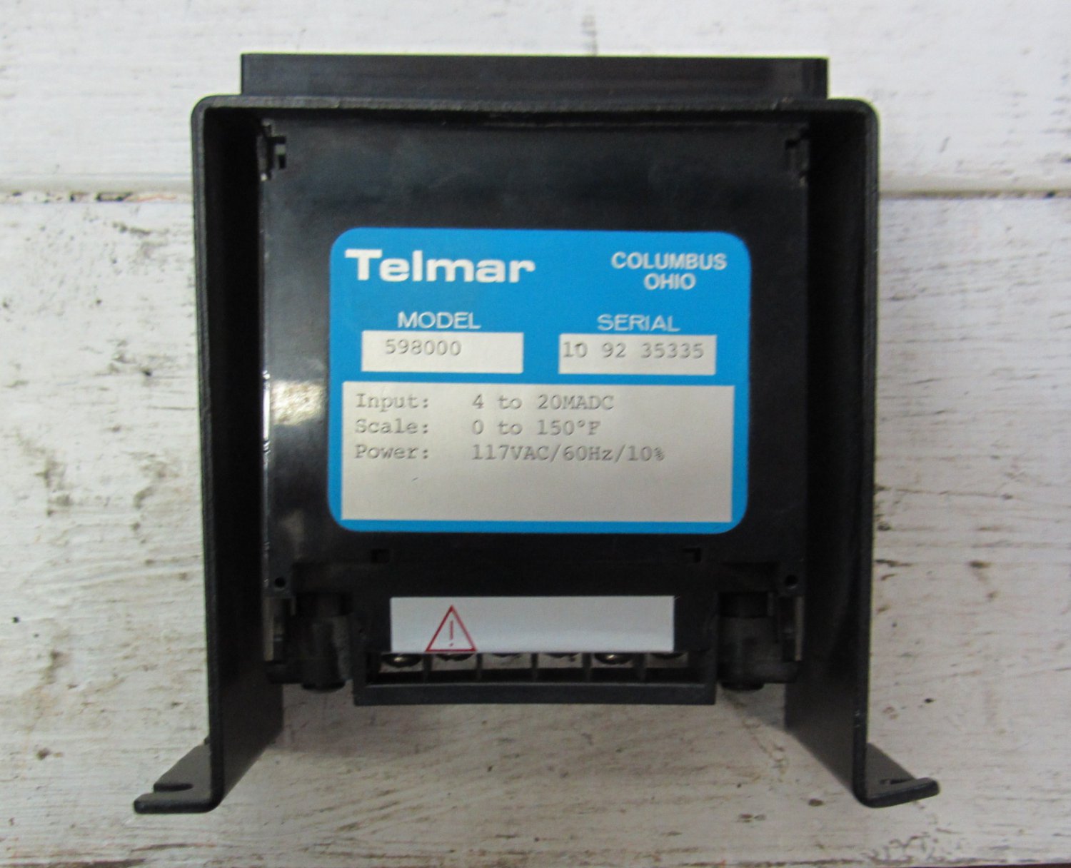 Newport Telmar 598000 Temperature Display Input 4 to 20 mA DC Scale 0 ...