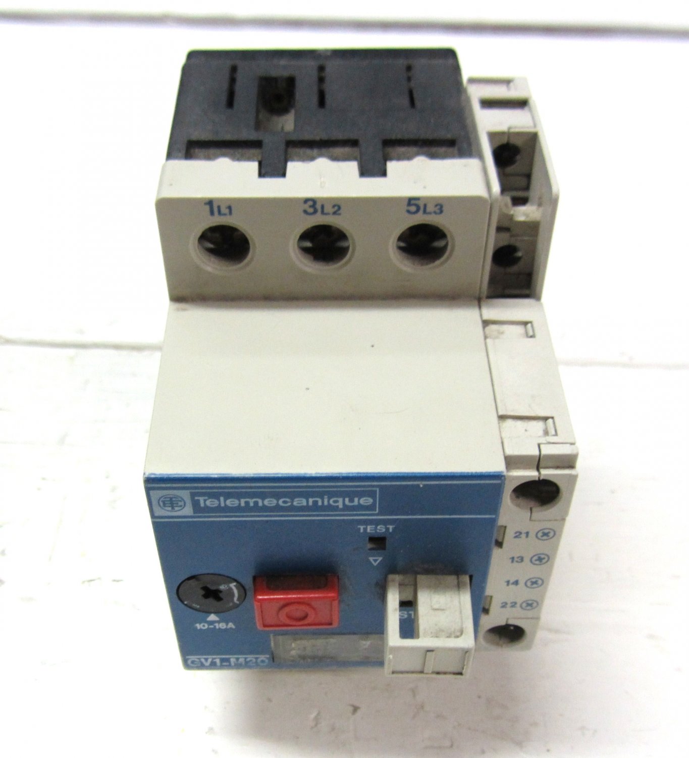 Telemecanique GV1-M20 Motor Protector Circuit Breaker 10 - 16 Amp GV1M20