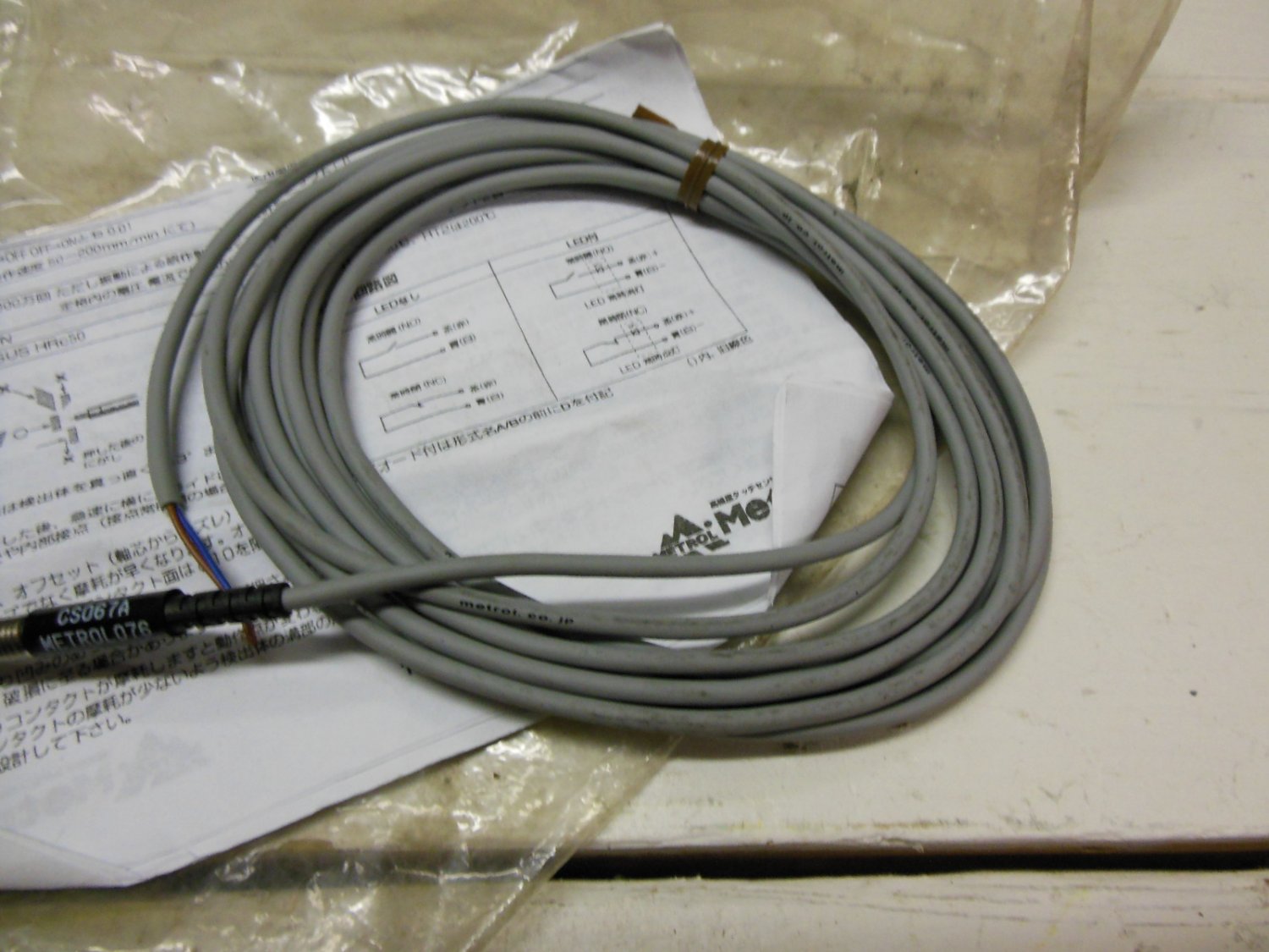 Metrol LTD Sensor CS067A Normally Open Switch METROL076 new