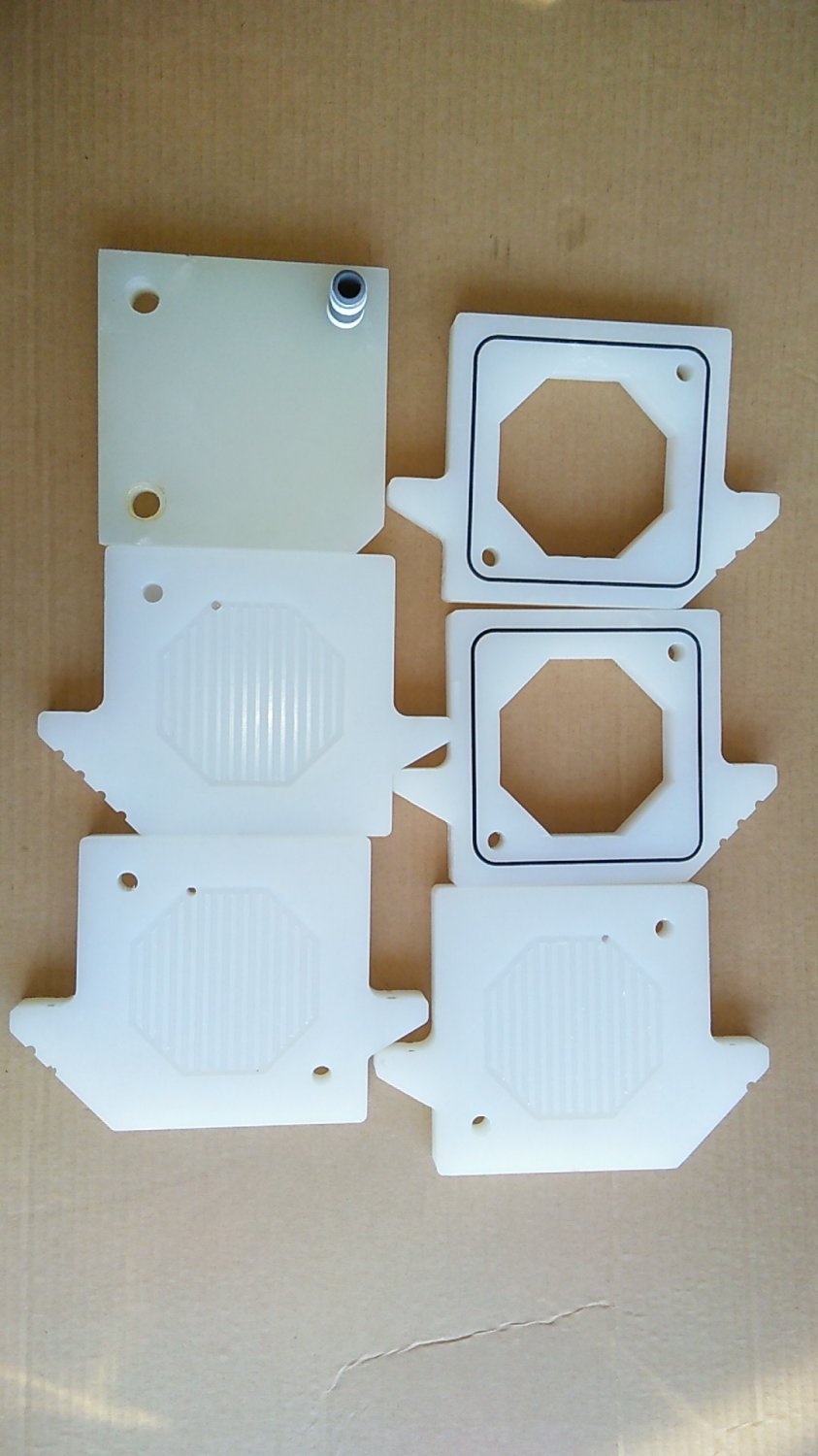 SERFILCO F-710 Filter Press with Diaphragm Pump Lab/Small Batch