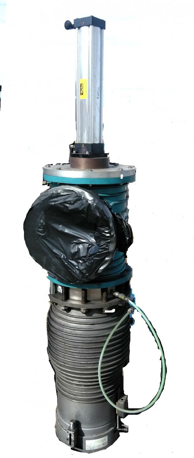 SALE! Varian Agilent VHS-10 Diffusion Vacuum Pump With Angle Valve