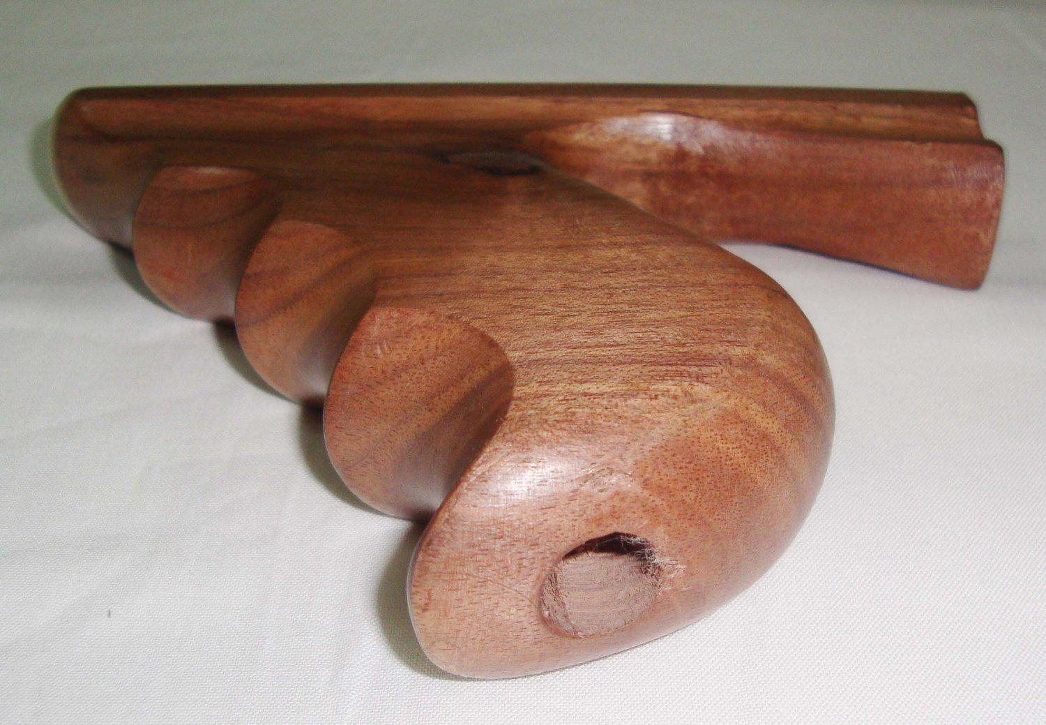 US WWII M1928 Thompson SMG Wood Handle Vertical Foregrip - Reproduction