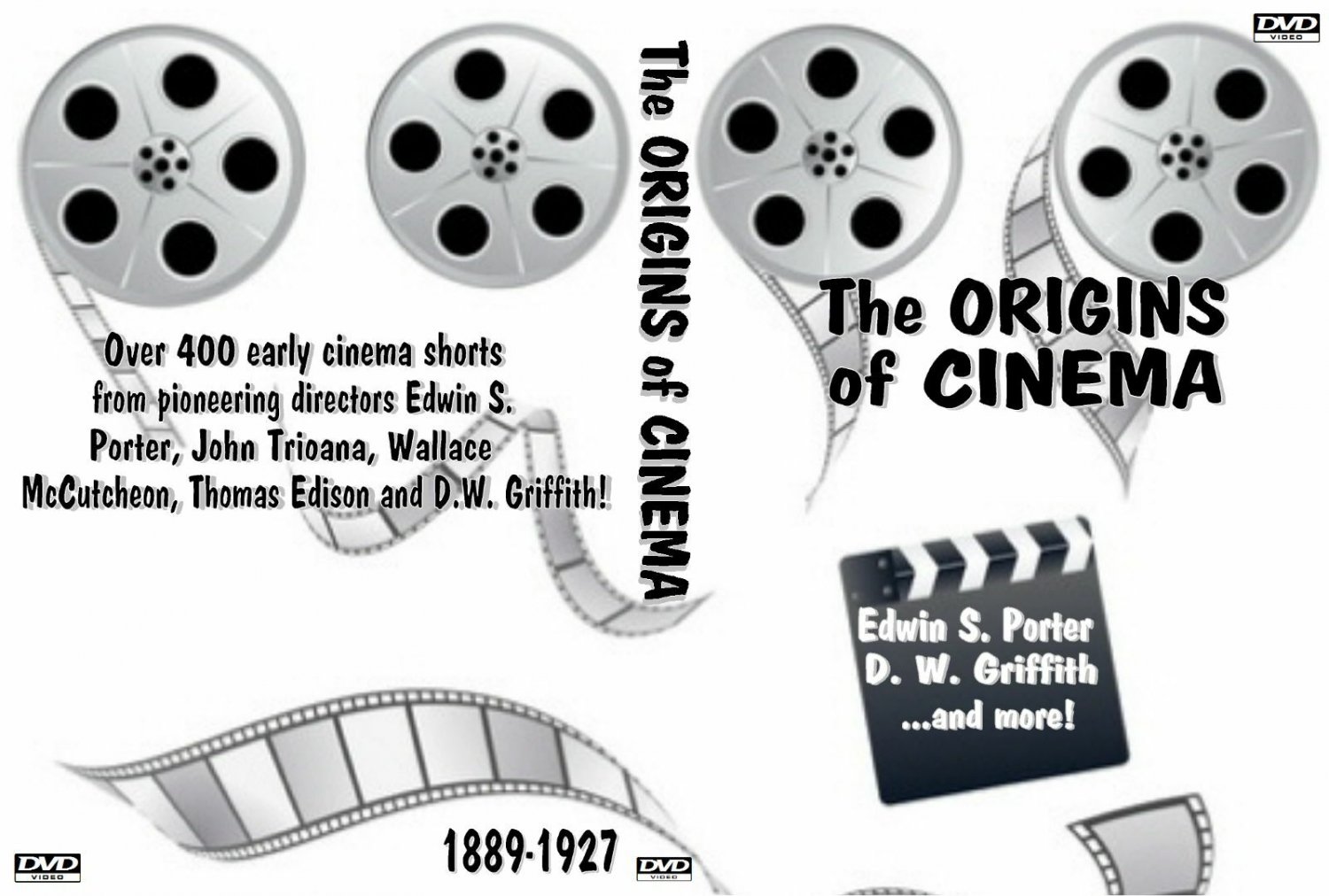 ORIGINS OF CINEMA 1889-1927 MASSIVE 12 DVD set Over 400 films!