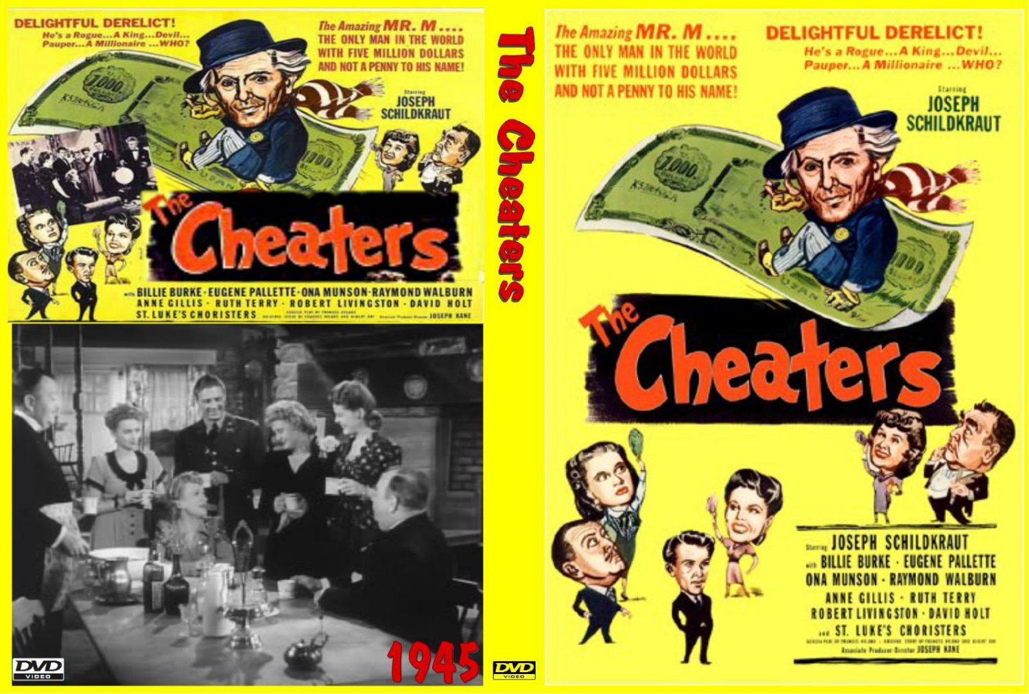 THE CHEATERS 1945 Joseph Schildkraut