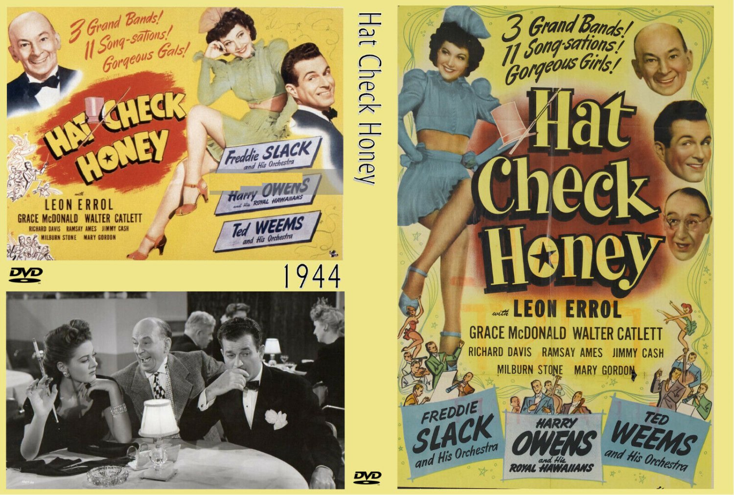 HAT CHECK HONEY 1944 Grace McDonald