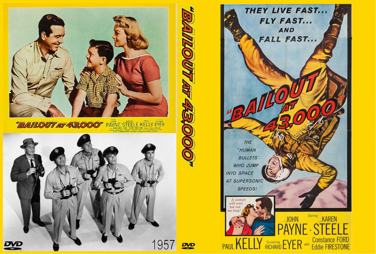 BAILOUT AT 43,000 (1957) John Payne