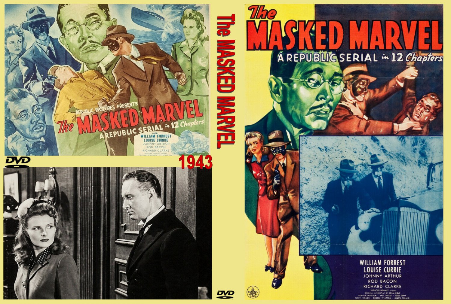 THE MASKED MARVEL 1943 Louise Currie