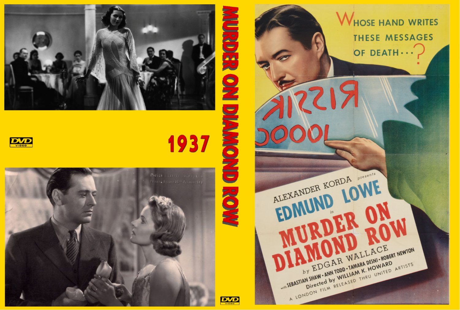 MURDER ON DIAMOND ROW 1937 Edmund Lowe