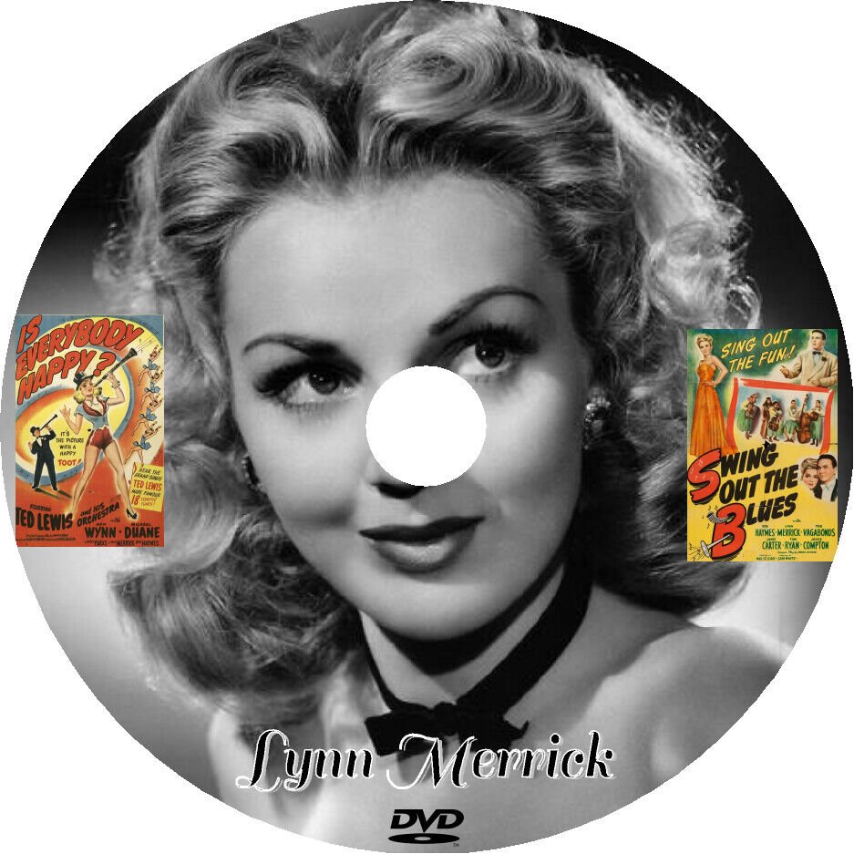 LYNN MERRICK DOUBLE FEATURE 1943-1946 Is Everybody Happy?/Swing Out the ...