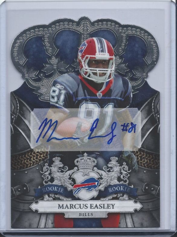 2010 Crown Royale #218 Marcus Easley Autograph RC # 68/499