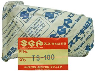 Genuine Suzuki TS100 TC100 Standard Cylinder Bore NOS