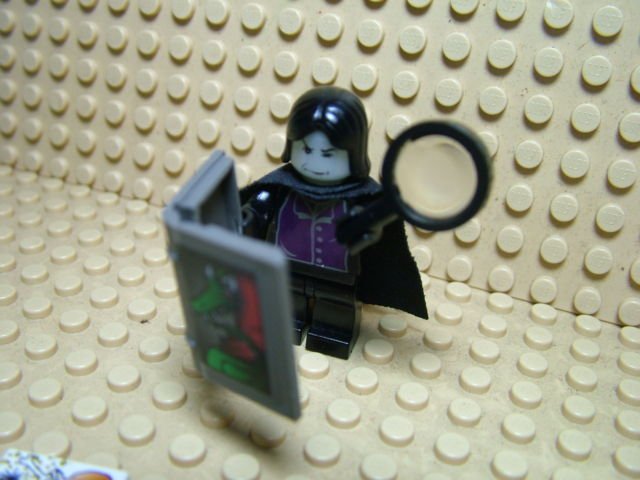 ~LEGO Harry Potter Minifigure ~ Glow Face ~ CUSTOM Professor Snape ...