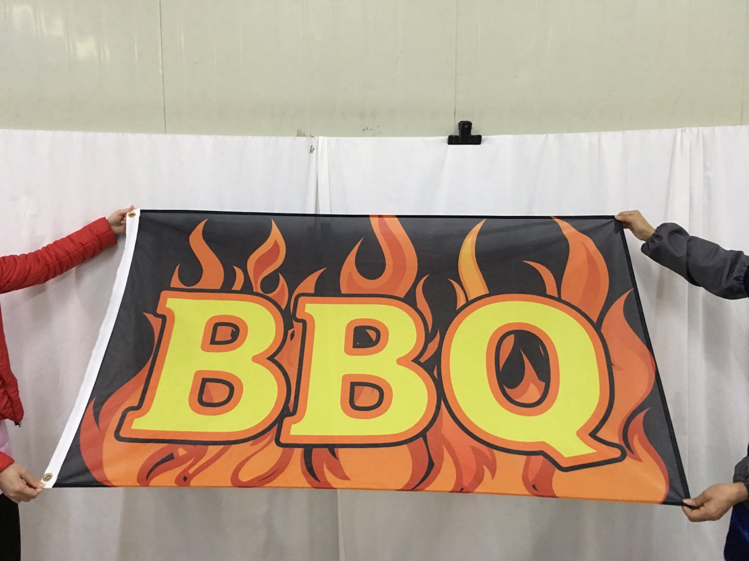 BBQ custom Flag 3x5ft advertising banner sign