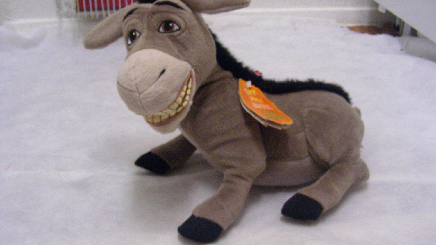 Shrek Talking Donkey plush toy. 12"