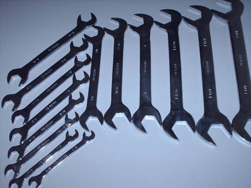 14 Pc Angle Wrench 30/60 Set- Aircraft,Aviation,Automotive, Industrial ...