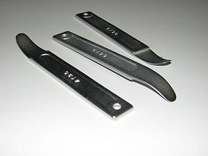 3 Pc. Skin Spoons- New- Aircraft,Aviation Tools