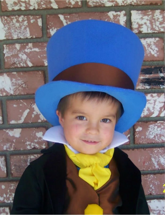 Jiminy Cricket Costume from Pinocchio with Wellington Style Top Hat ...