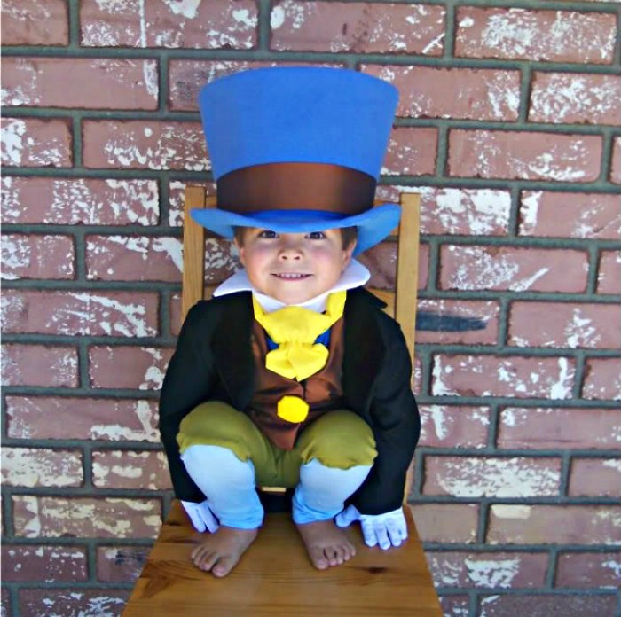 Jiminy Cricket Costume from Pinocchio with Wellington Style Top Hat ...