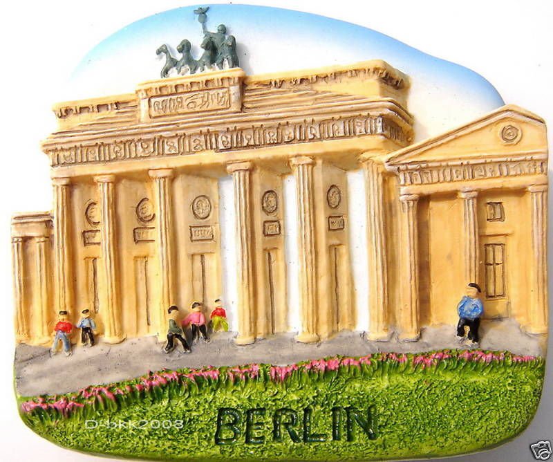 Brandenburg Gate, Berlin ,Souvenir High Quality Resin 3d Fridge Magnet