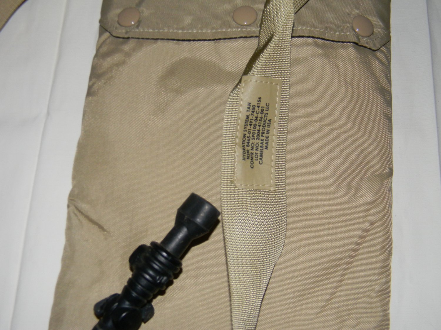 USGI Military Issue Camelbak Storm Hydration System - - 3 Liter/100 fl. oz.