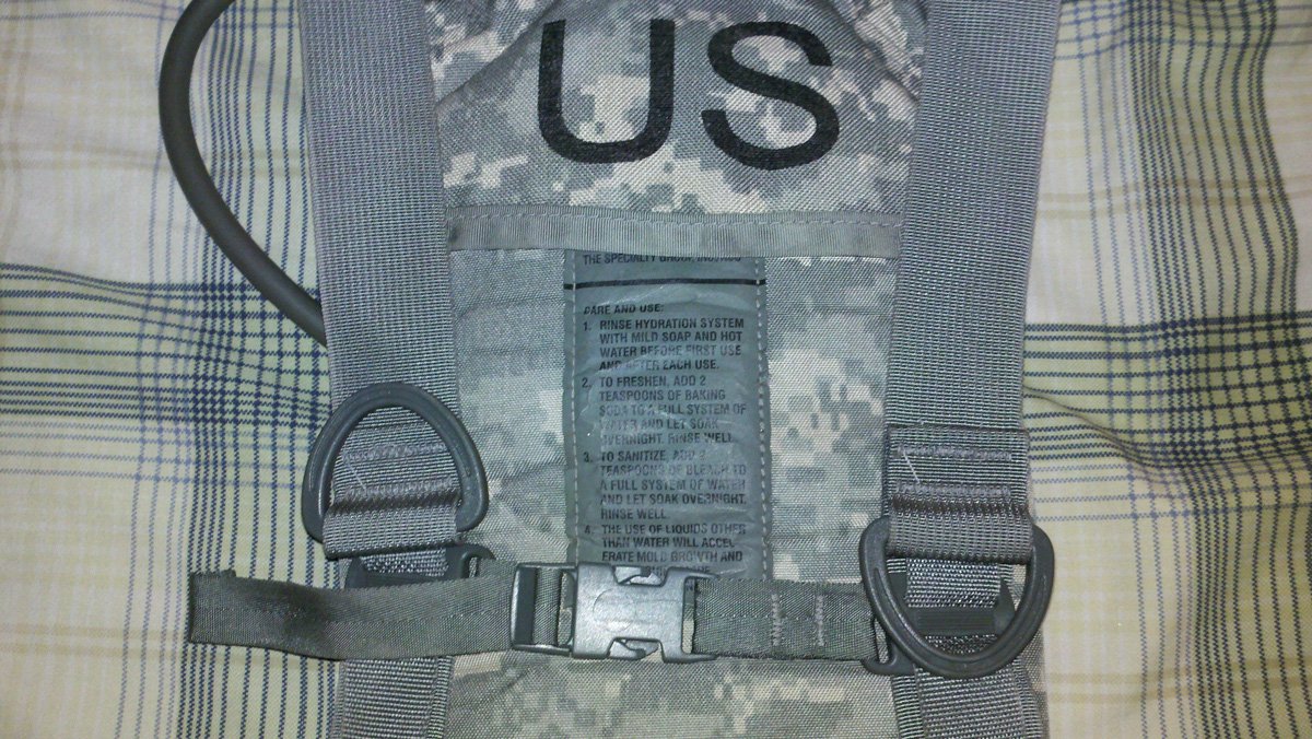 USGI Military Issue Hydration System - MOLLE Hydramax ACU - 100 oz./3L.