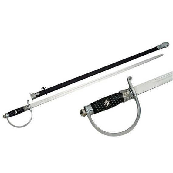 37" German Nazi SS Sword w/ Scabbard