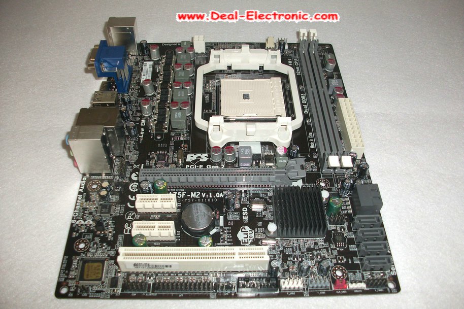 For ECS motherboard A75F-M2 Socket FM1/ AMD A75 FCH/ SATA3&USB 3.0/ A ...