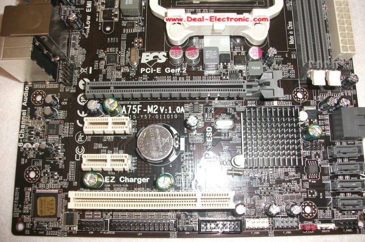 For ECS motherboard A75F-M2 Socket FM1/ AMD A75 FCH/ SATA3&USB 3.0/ A ...