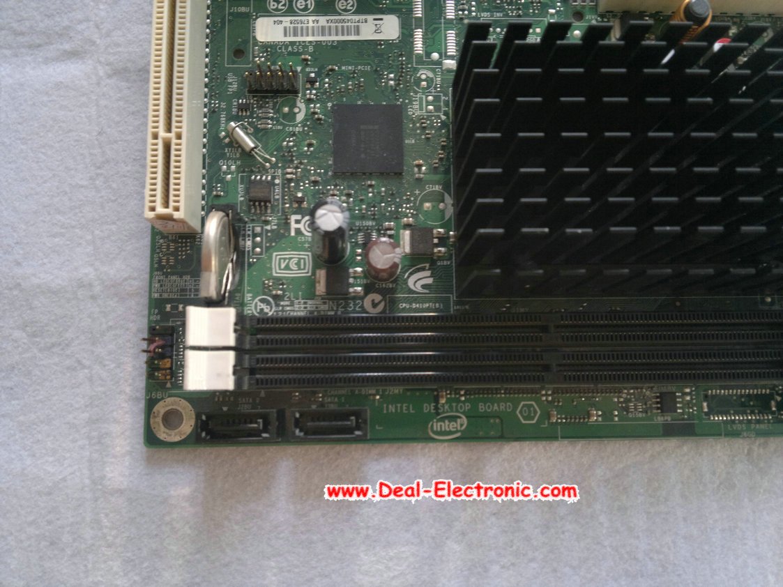 motherboard d410pt for intel desktop mainboard DDR2 MINI ITX ATOM 1.6G ...