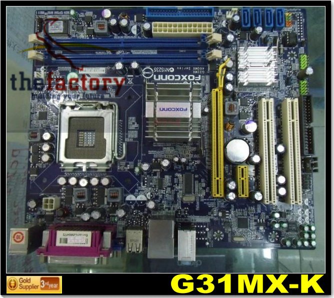 Desktop motherboard,for foxconn G31MX-K motherboard,DDR2 G31MX-K ...