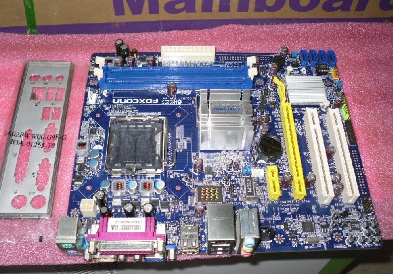 Desktop motherboard,for foxconn G33M motherboard,DDR2 G33M mainboard ...