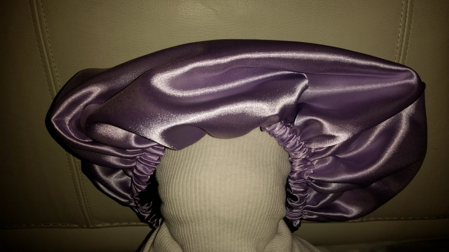 Extra Large Satin Adult Bonnet