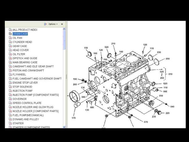 KUBOTA BX 2200 BX2200 TRACTOR PARTS MANUAL SET - 260pgs with Detailed ...