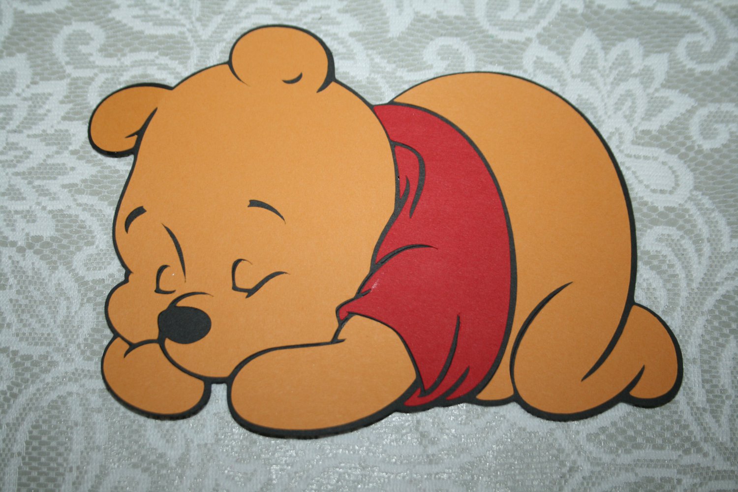 Winnie the Pooh die cut