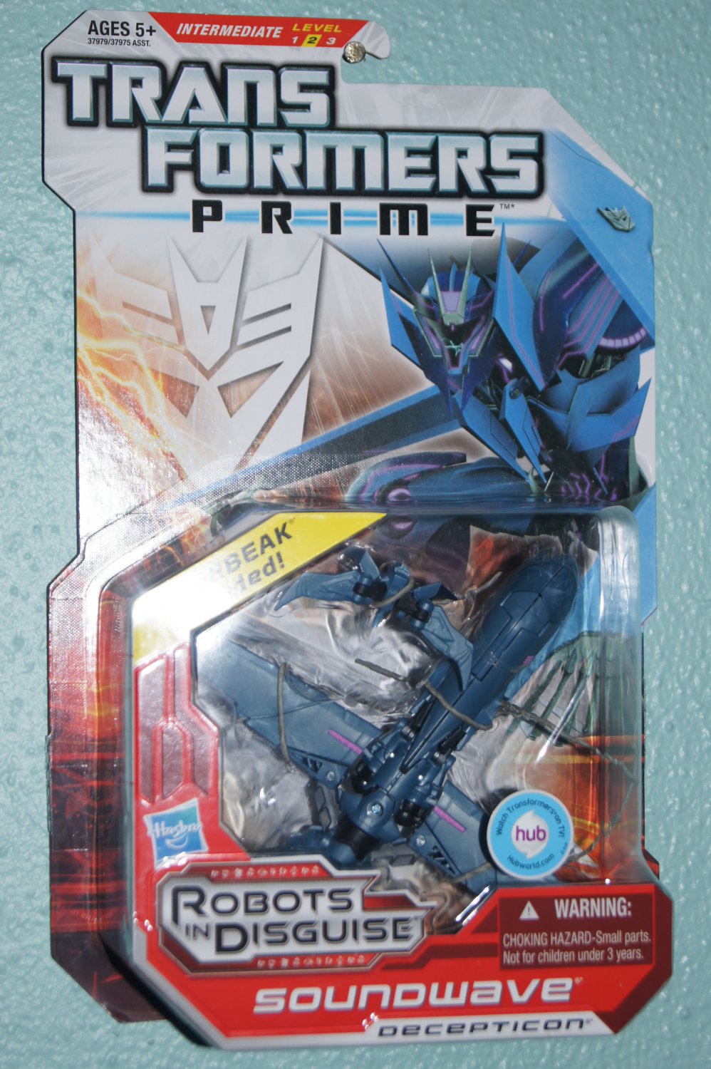 Transformers Prime Deluxe Soundwave NEW