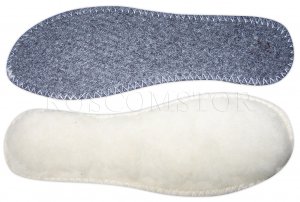 GENUINE WARM SHEEP WOOL INSOLES Shoe Inserts – MEN WOMEN ALL SIZES