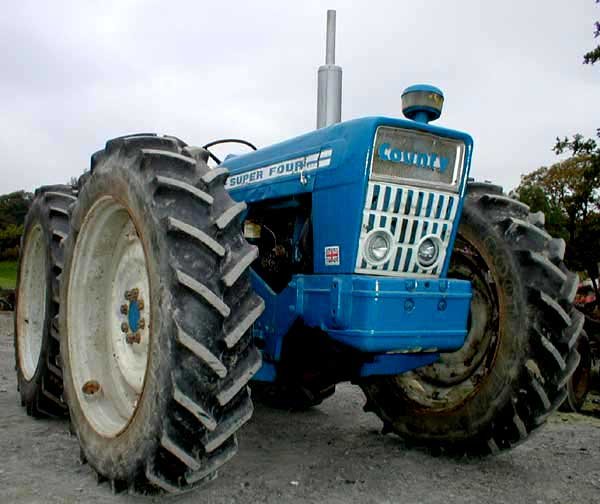 COUNTY SUPER 4 654 754 TRACTOR OPERATION SERVICE MANUAL