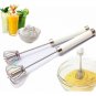 Better Beater Push Rotation Whisk x 2. Frother, mixer, foamer, whizzy