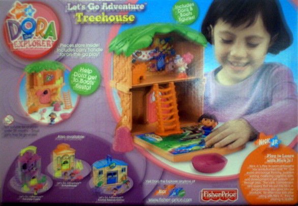 Fisher Price Dora the Explorer - Lets Go Adventure Tree House