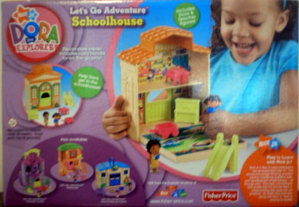 Fisher Price Dora the Explorer - Lets go Adventure School House