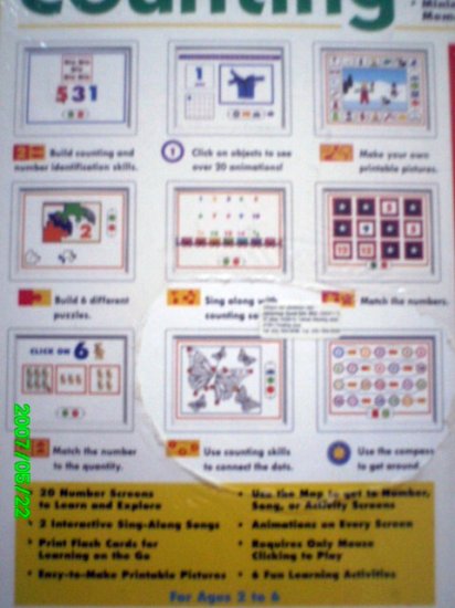 Active Minds - Counting 123 Book With Interactive CD ROM