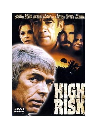 High Risk DVD Anthony Quinn, Lindsay Wagner, James Coburn