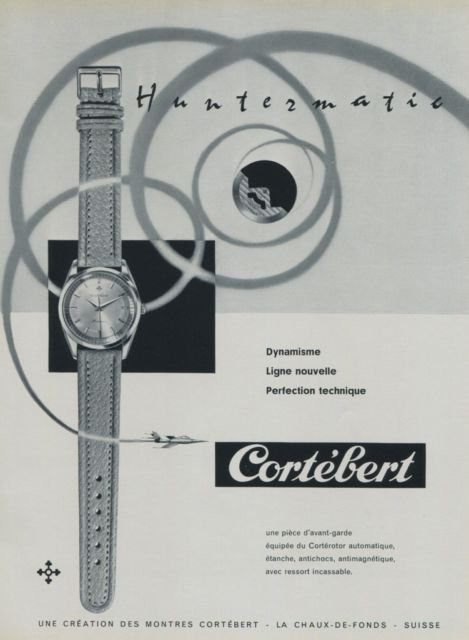 Cortebert Watch Company Vintage 1959 Swiss Ad Suisse Horlogerie Advert ...